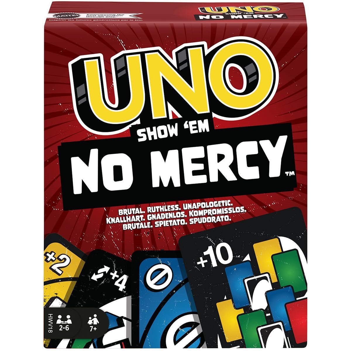 UNO Show 'em No Mercy Card Game - Deep Nerdd